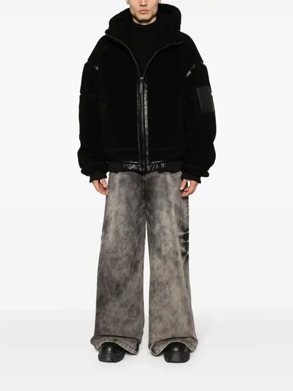 JUUN.J Waist-straps Wide-leg Trousers