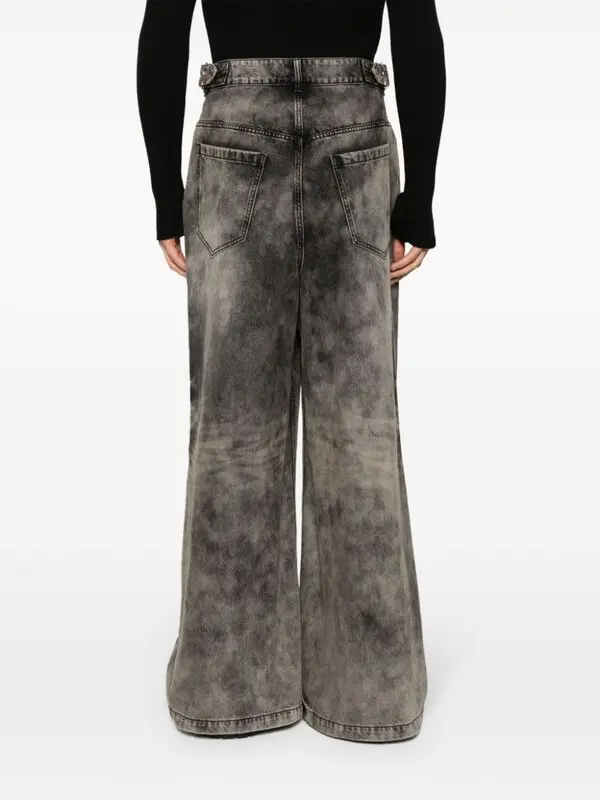 JUUN.J Waist-straps Wide-leg Trousers