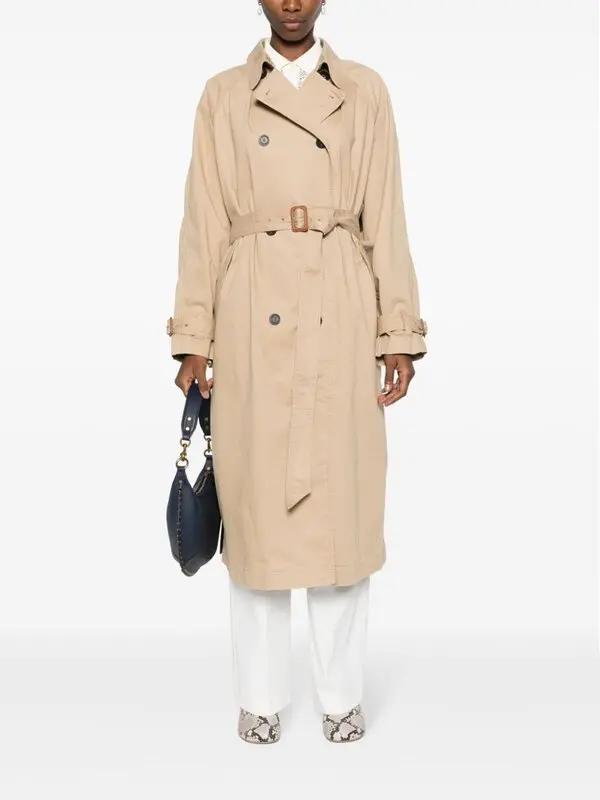 Isabel Marant Edenna Double-breasted Trench Coat
