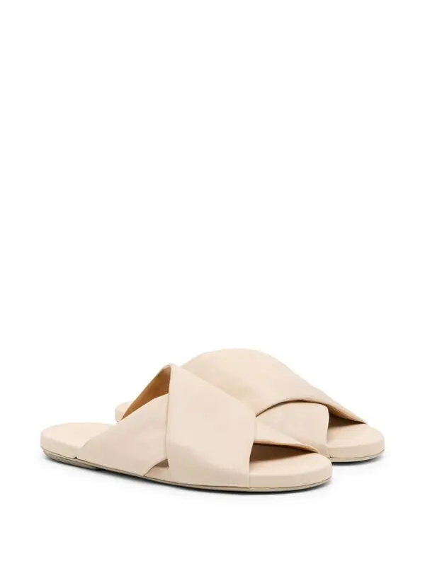 Marsèll Spanciata Leather Sandals - Neutrals