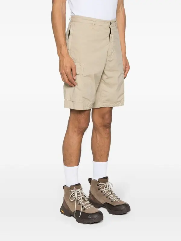 Stone Island Compass-badge Cargo Shorts - Neutrals