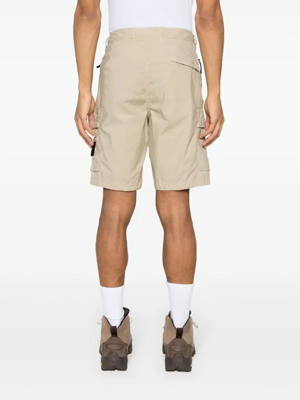 Stone Island Compass-badge Cargo Shorts - Neutrals