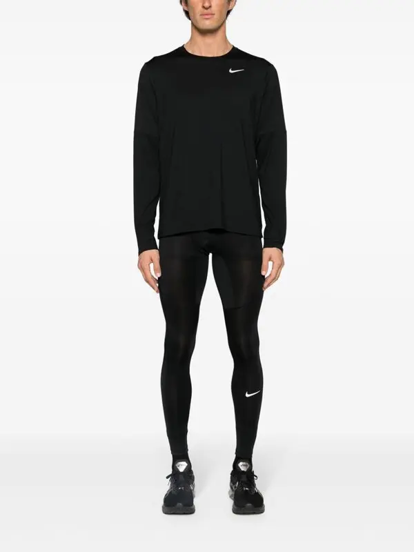 Nike Fitness Logo-waistband Compression Tights
