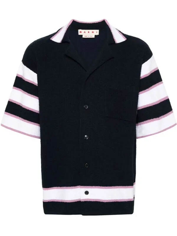 Marni Terry-cloth Bowling Shirt