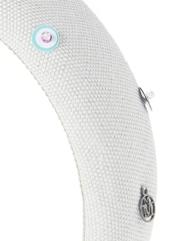 MAISON MICHEL Miwa Headband - White