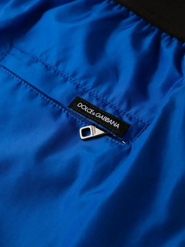 Dolce & Gabbana Logo-waistband Swim Shorts