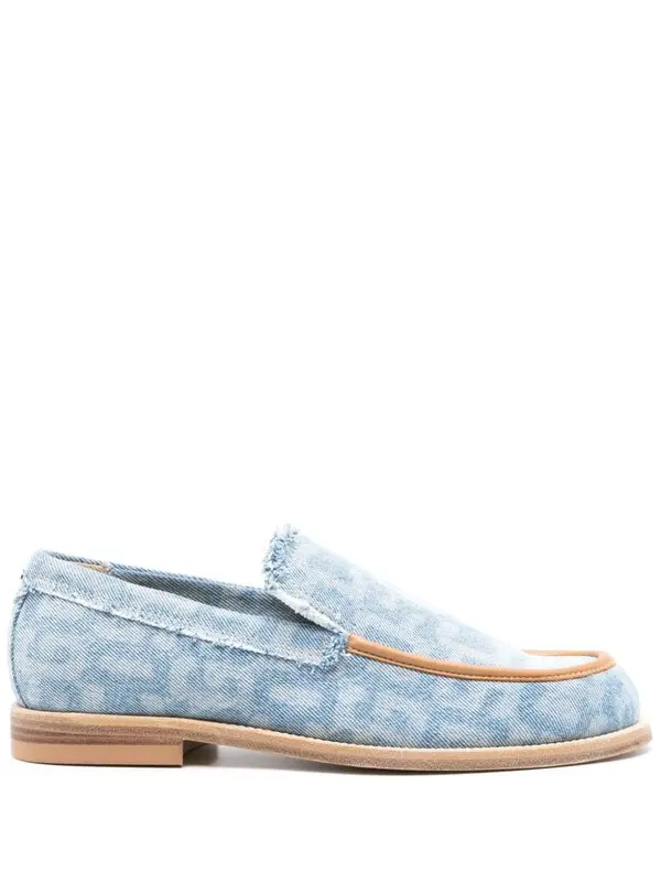 Gcds Monogram Denim Loafers