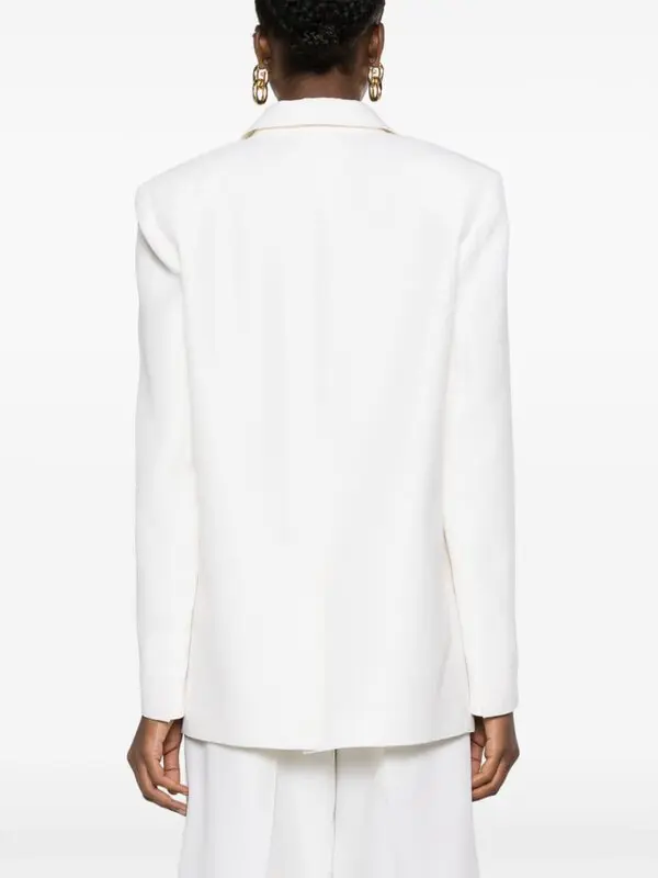 Fabiana Filippi Peak-lapels Double-breasted Blazer - White