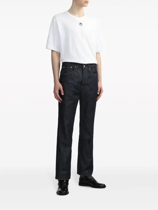 Auralee Hard Twist Straight-leg Jeans