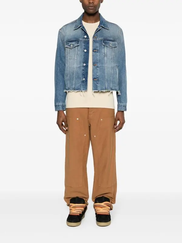 MAISON MARGIELA Raw-cut Denim Jacket