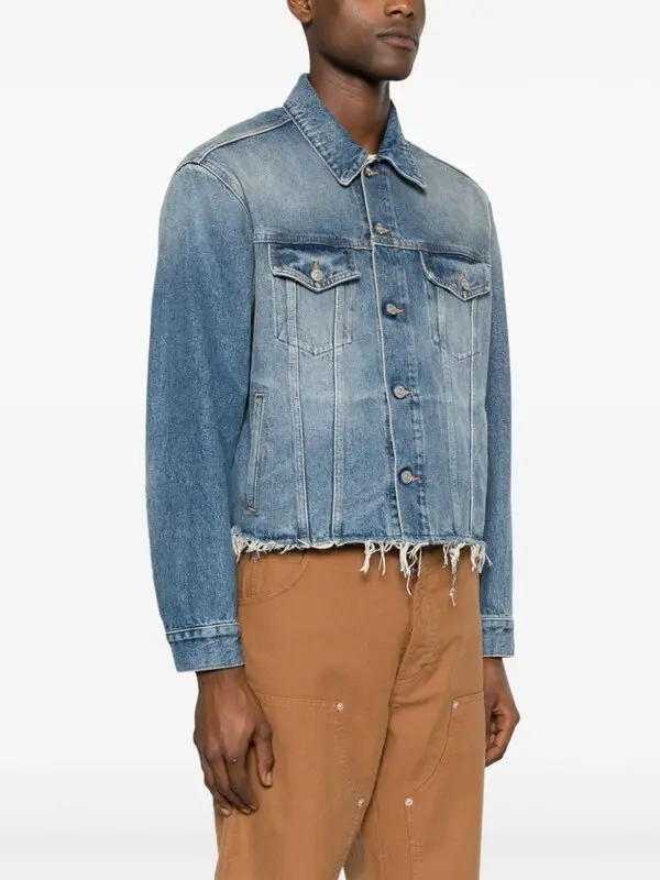 MAISON MARGIELA Raw-cut Denim Jacket