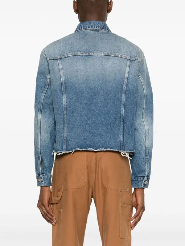 MAISON MARGIELA Raw-cut Denim Jacket