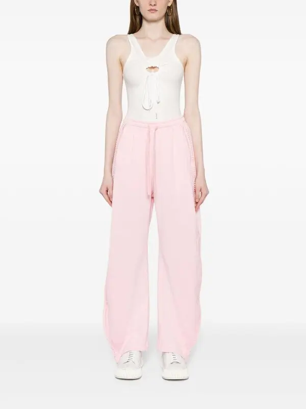 JNBY Side-stripe Cotton Jogging Bottoms