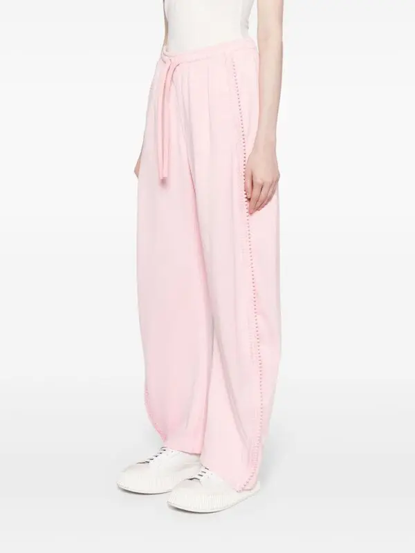 JNBY Side-stripe Cotton Jogging Bottoms