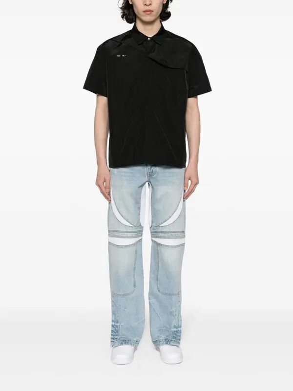 Amiri Mx-3 Straight-leg Jeans - Blue