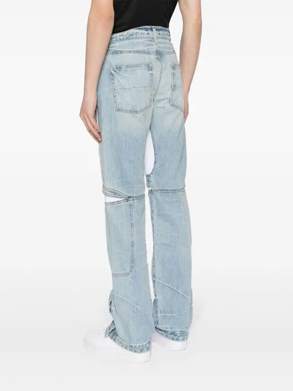 Amiri Mx-3 Straight-leg Jeans - Blue