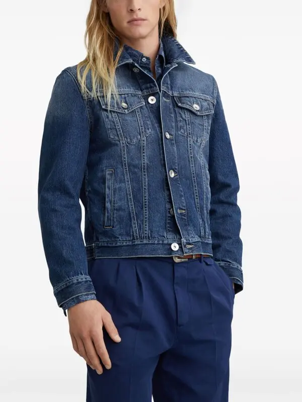 Brunello Cucinelli Button-up Denim Jacket