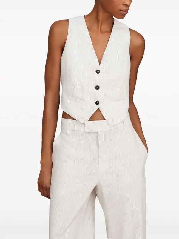 Brunello Cucinelli Pinstripe Waistcoat