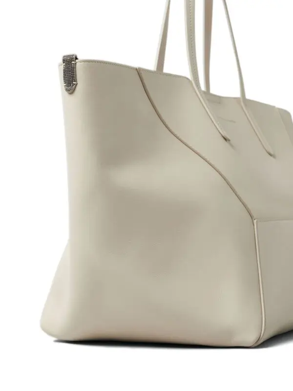 Brunello Cucinelli Tote Bag With Monili Chain Detail