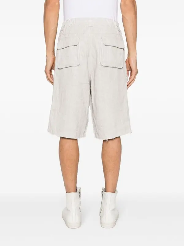 MISBHV Linen Blend Cargo Shorts