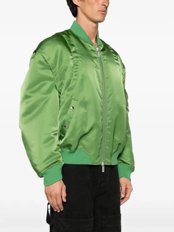 Off-White Detachable-sleeves Bomber Jacket