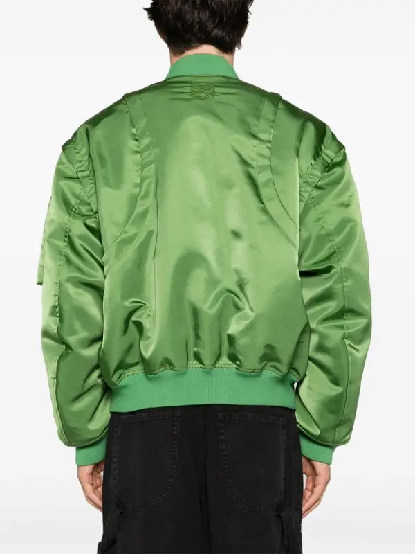 Off-White Detachable-sleeves Bomber Jacket