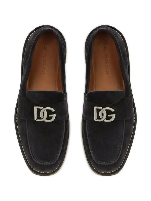 Dolce & Gabbana Logo Loafers