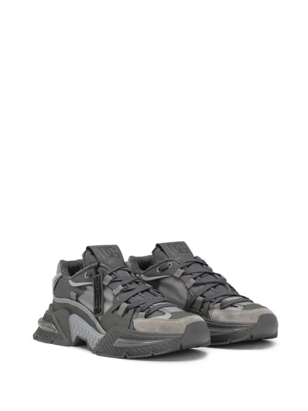 Dolce & Gabbana Airmaster Panelled Sneakers - Grey