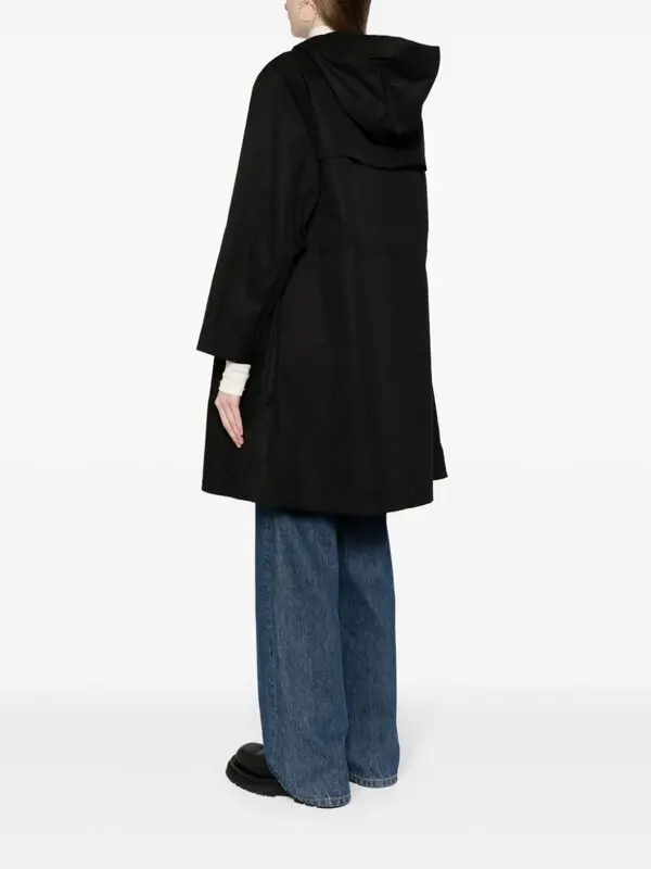 JNBY Hooded Cotton Trench Coat