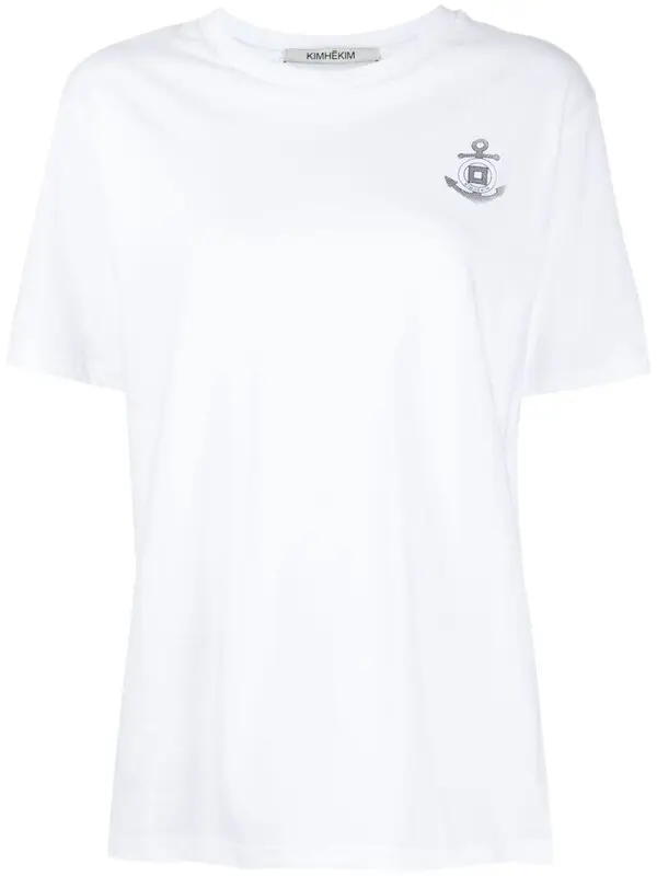 KIMHEKIM Logo-print T-shirt