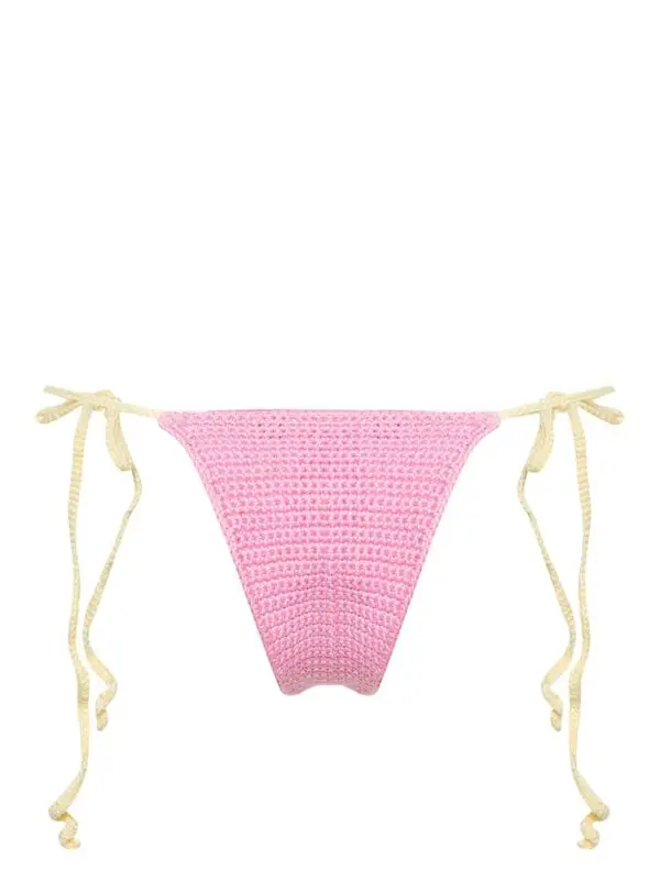 Gcds Heart Crochet-knit Bikini Bottom