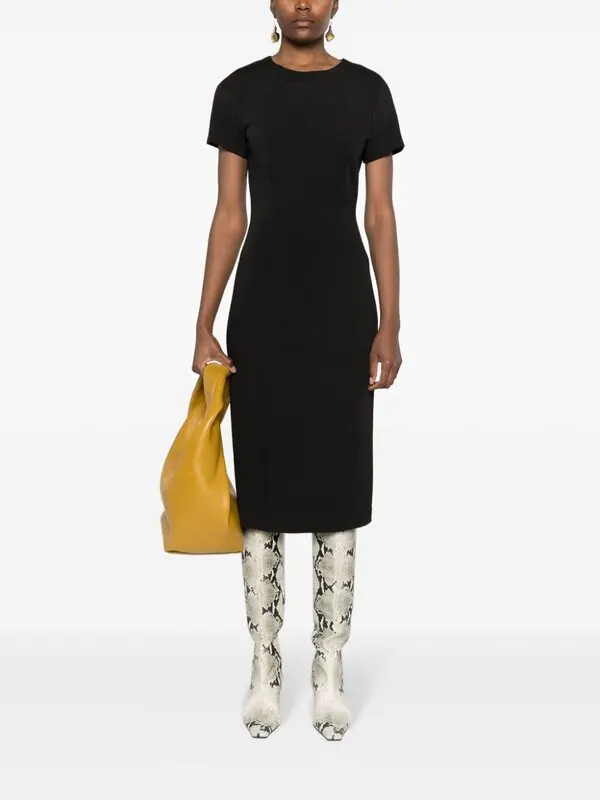 BOSS Stretch Midi Dress