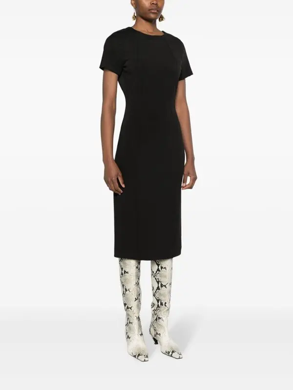 BOSS Stretch Midi Dress