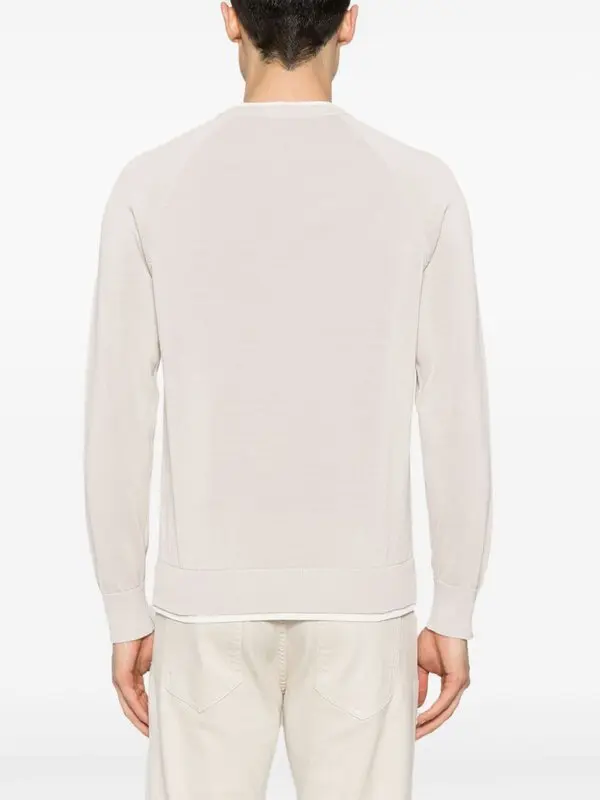 Eleventy Layered Ribbed Jumper