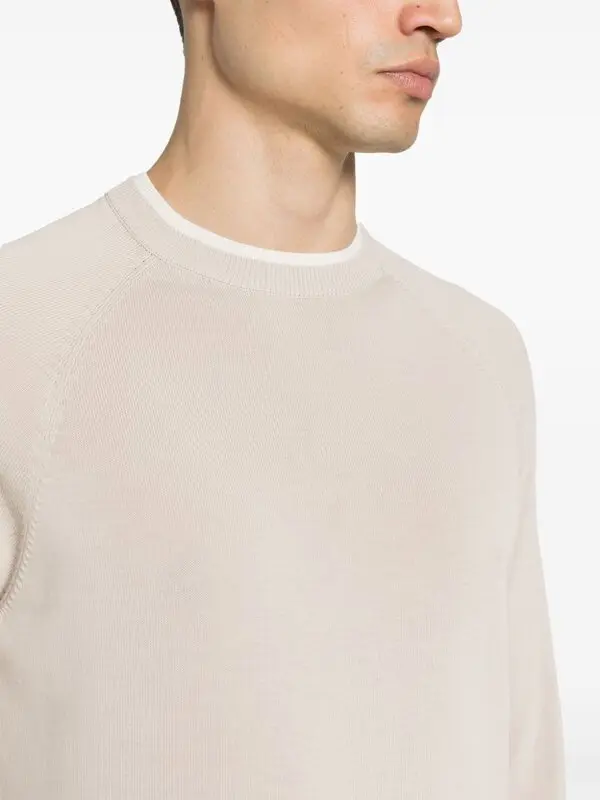 Eleventy Layered Ribbed Jumper
