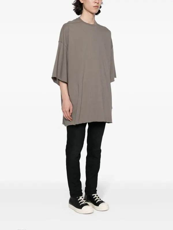 Rick Owens Oversized Cotton T-shirt - Grey