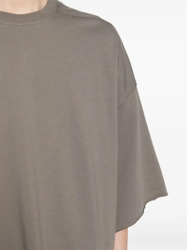 Rick Owens Oversized Cotton T-shirt - Grey