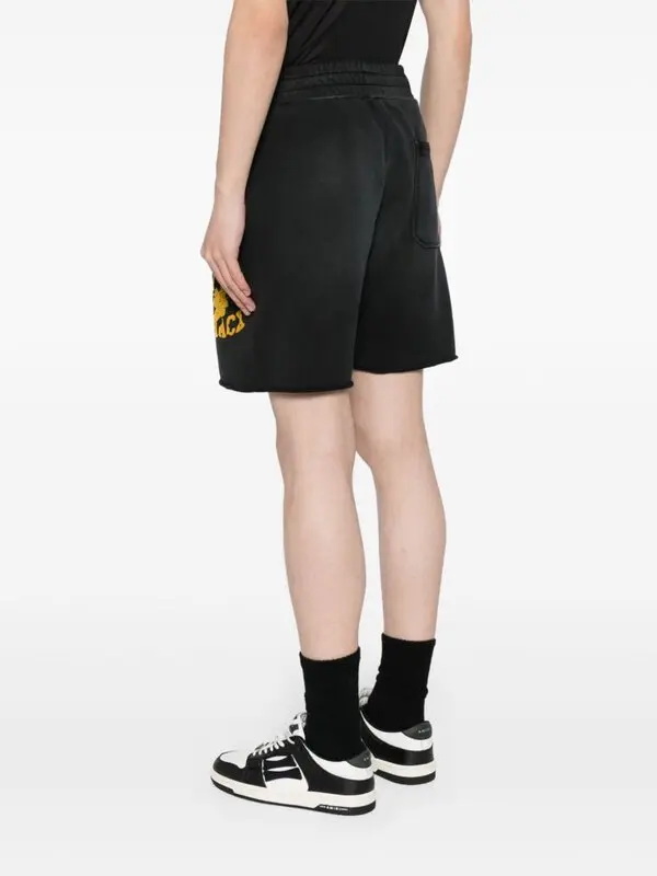 Amiri Logo-print Cotton Shorts
