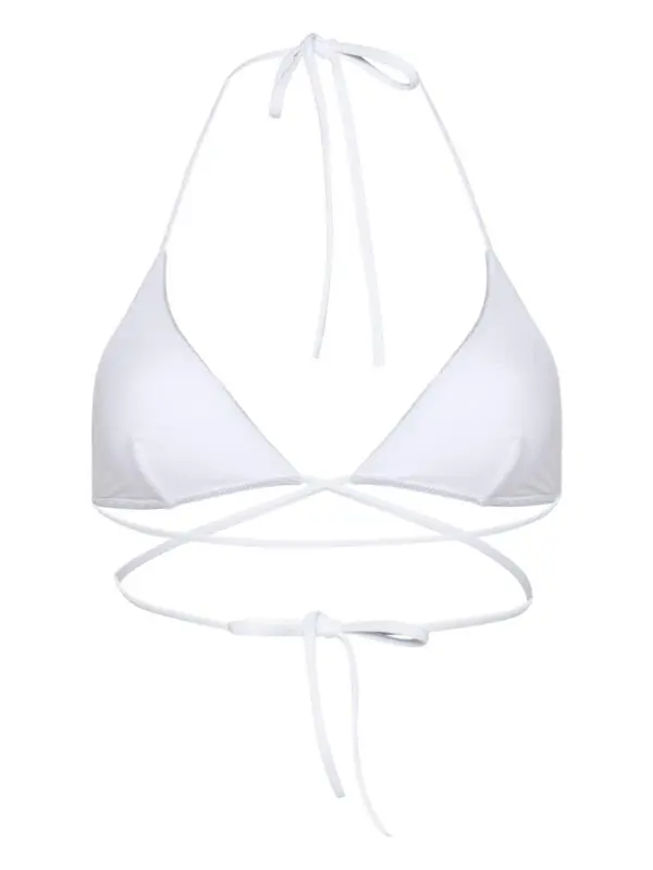 Dsquared2 Metallic Halterneck Bikini Top
