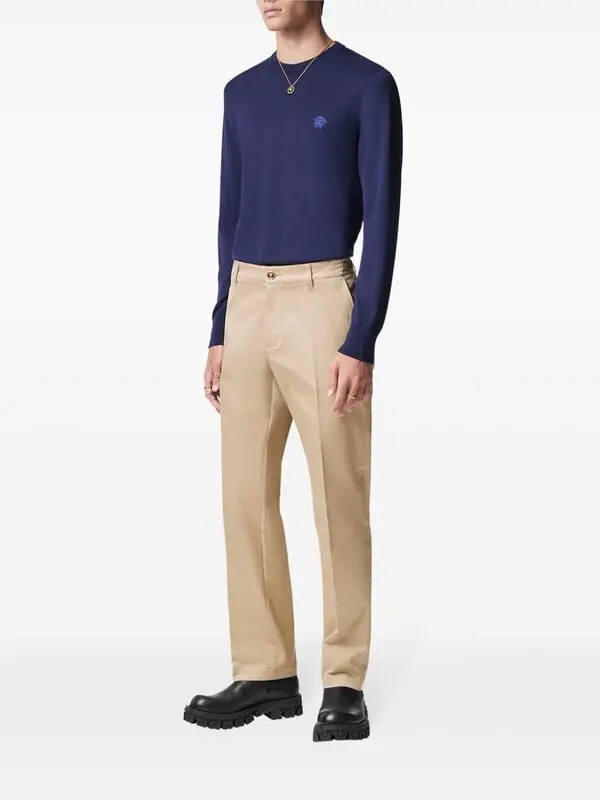 Versace Tapered-leg Chino Trousers