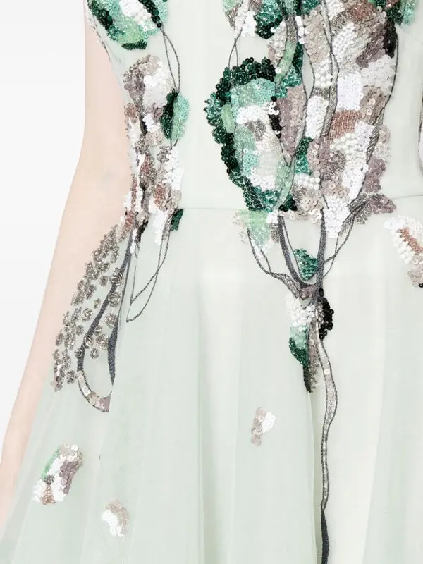 SAIID KOBEISY Off-shoulder Tulle Gown