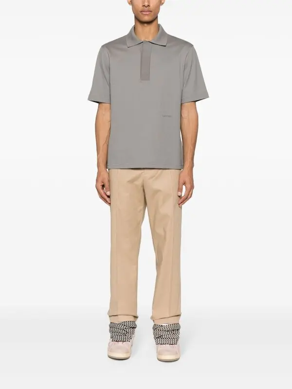 LANVIN Mid-rise Straight-leg Trousers - Neutrals