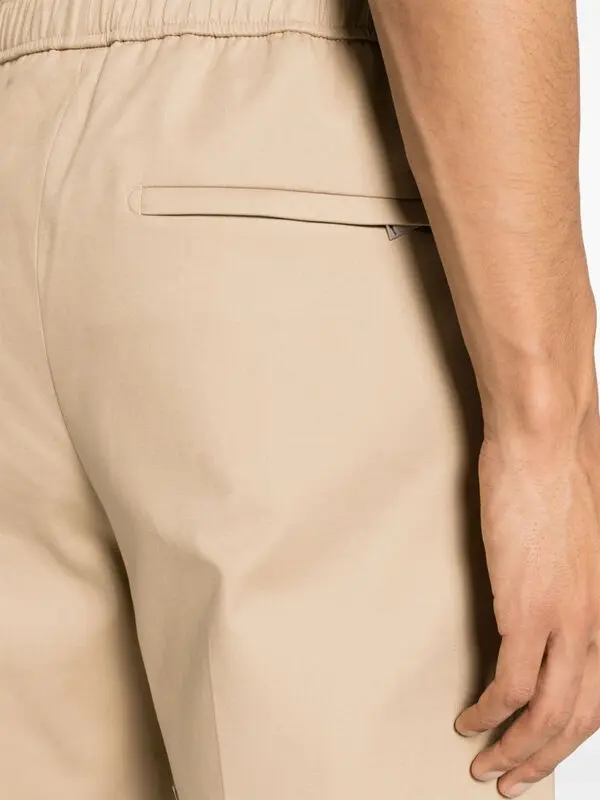 LANVIN Mid-rise Straight-leg Trousers - Neutrals