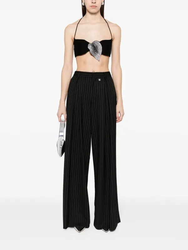 Giuseppe Di Morabito Pinstriped Flared Trousers