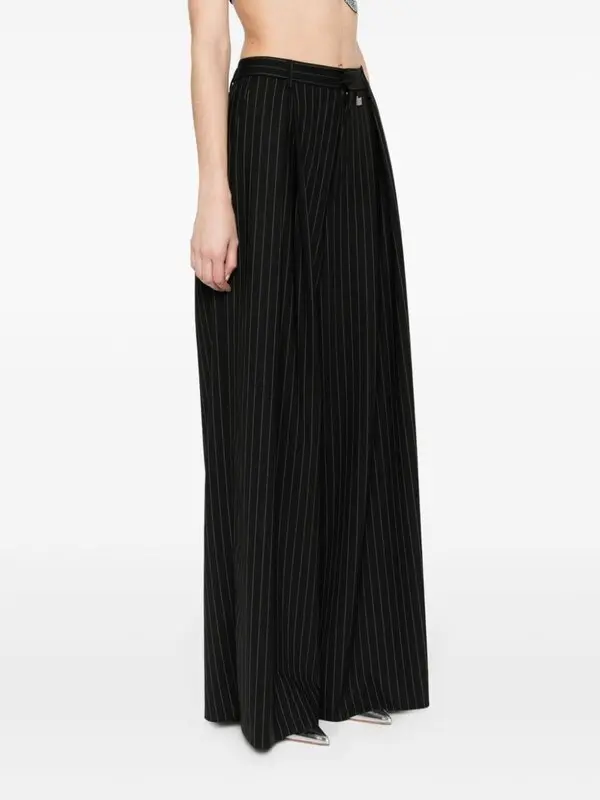 Giuseppe Di Morabito Pinstriped Flared Trousers