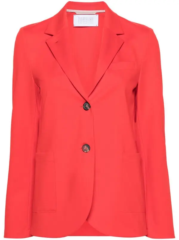 Harris Wharf London Single-breasted Blazer - Red