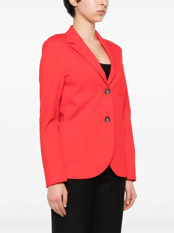 Harris Wharf London Single-breasted Blazer - Red