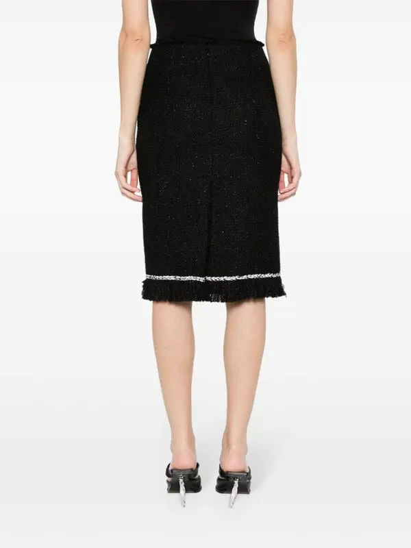 Giuseppe Di Morabito Rhinestone-embellished Midi Skirt