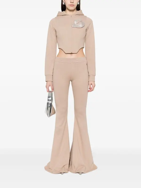 Giuseppe Di Morabito Rhinestone-embellished Corset Top
