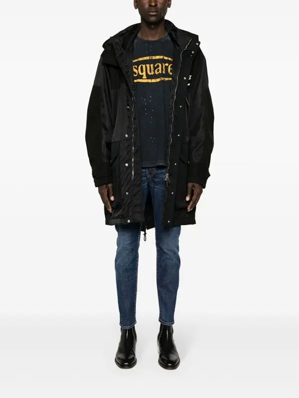 Dsquared2 D2 Leaf Hooded Parka